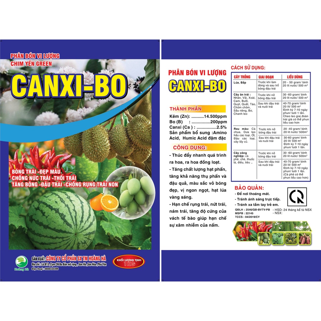 Phân bón vi lượng CANXI BO | Shopee Việt Nam