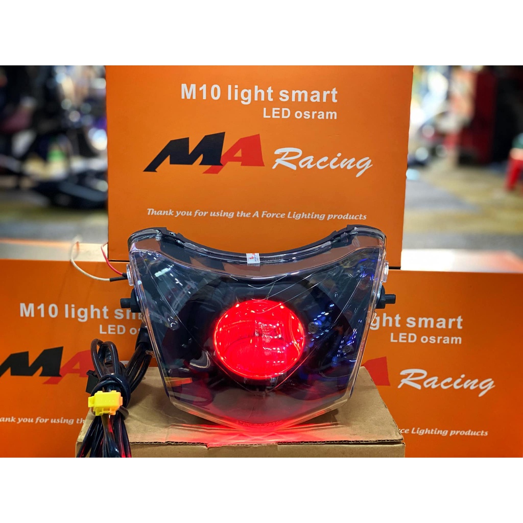 Đèn Pha Bi Cầu M10-V4S Light Smart [ 2024 ] Làm Sẵn Cả Chóa Đèn Wave A ...