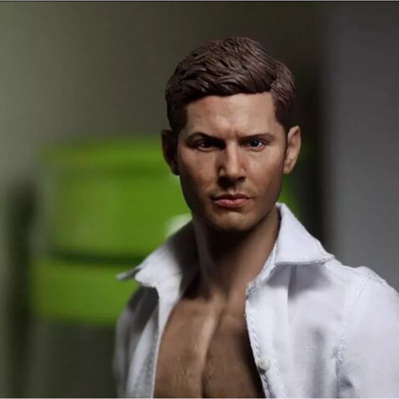 Đầu mô hình điêu khắc nhân vật Dean Winchester 1/6 12 inch | Shopee ...