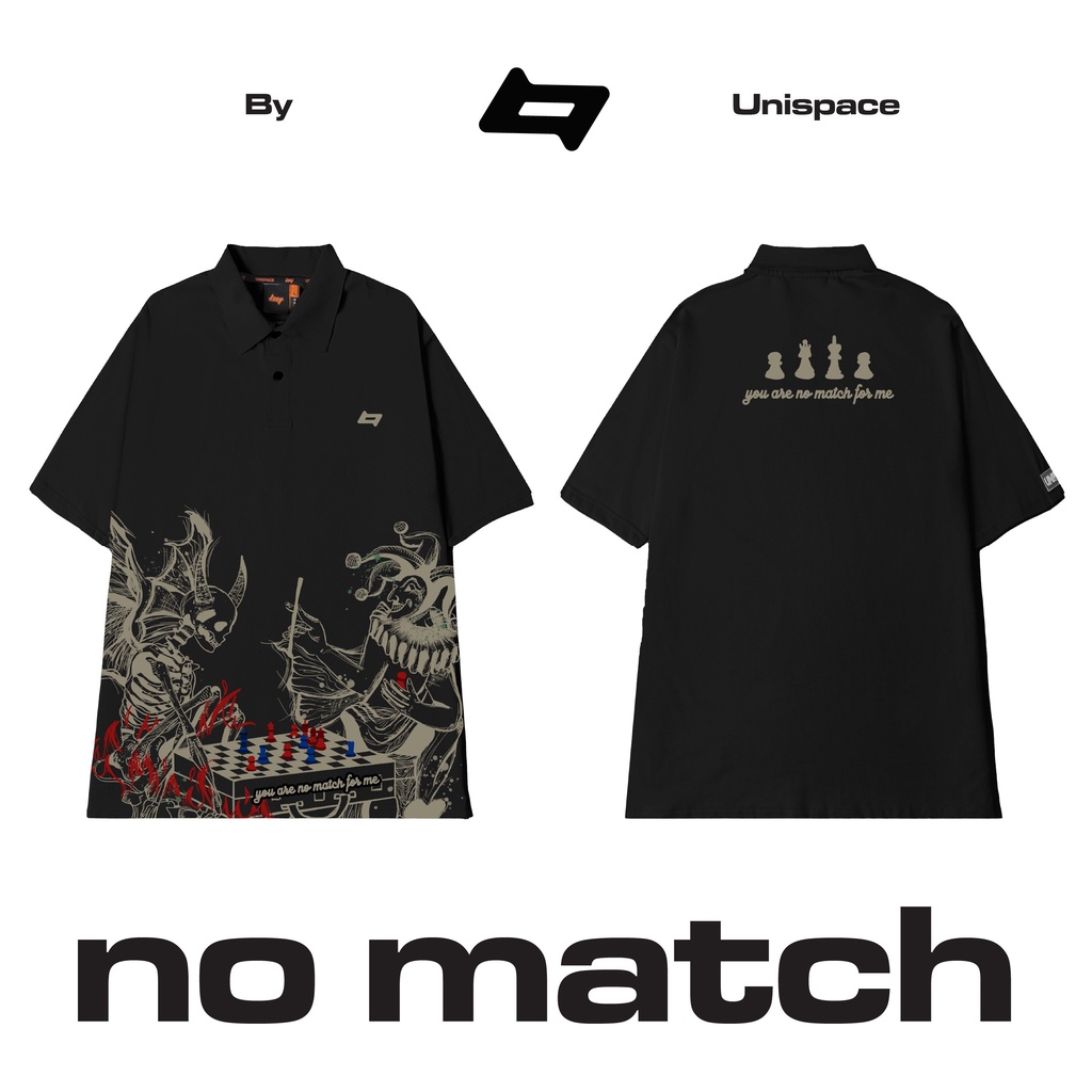 Áo polo local brand By Unispace tay lỡ form rộng unisex nam nữ cotton ...