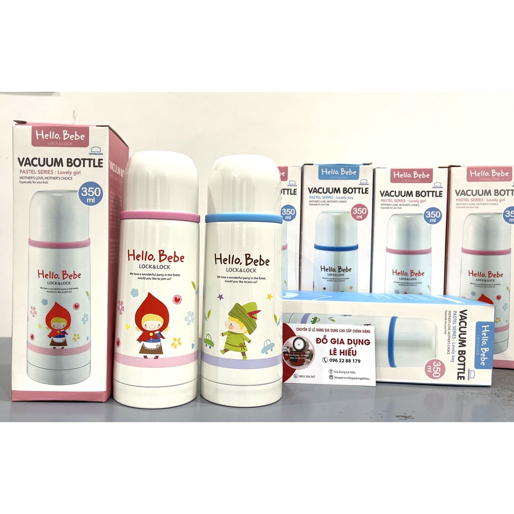 Bình giữ nhiệt trẻ em 350ml Hello Bebe Lock&Lock HPP310 | Shopee Việt Nam