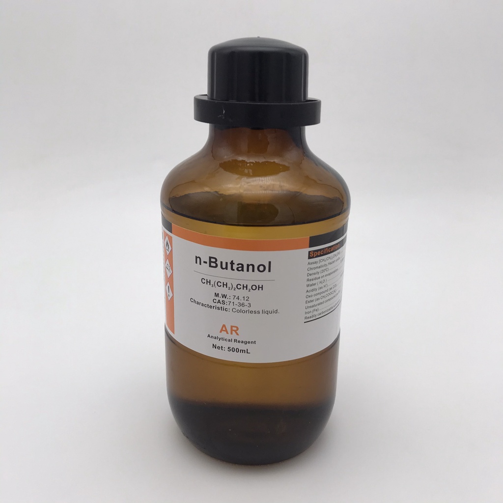 Hóa chất n-Butanol (C4H9OH, AR, Chai 500ML, Xilong, Cas 71-36-3 ...
