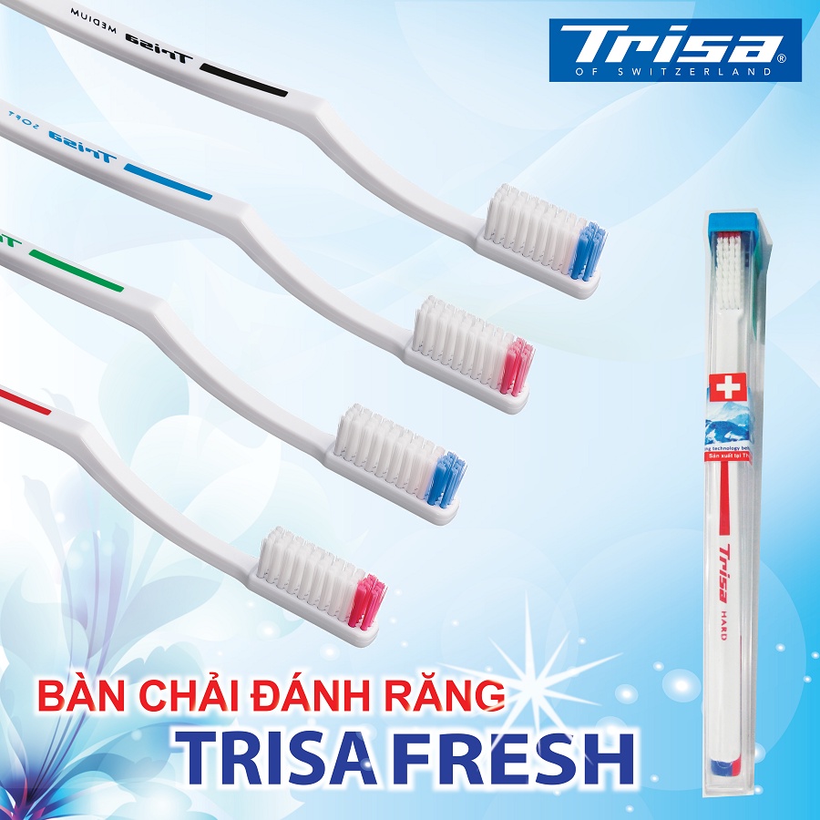 Combo Bàn Chải Đánh Răng Trisa Fresh | Shopee Việt Nam