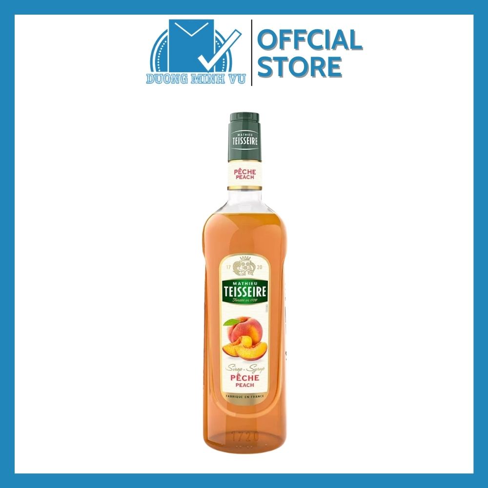 Siro Đào hiệu Mathieu Teisseire Syrup Peach 700ml | Shopee Việt Nam