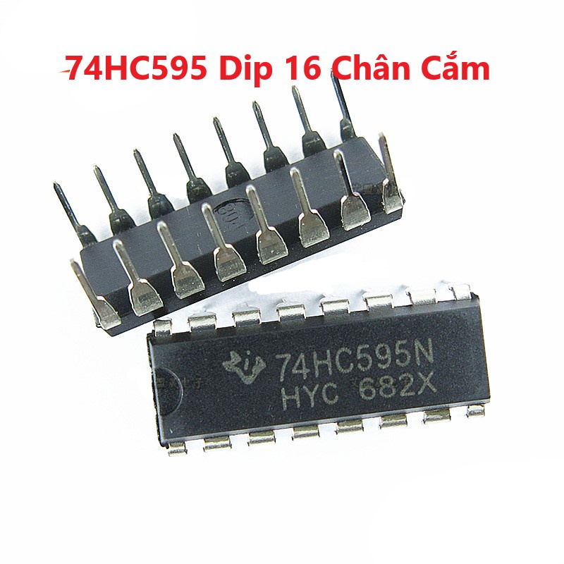 74HC595 Dip 16 Chân Cắm HC595 74595 | Shopee Việt Nam