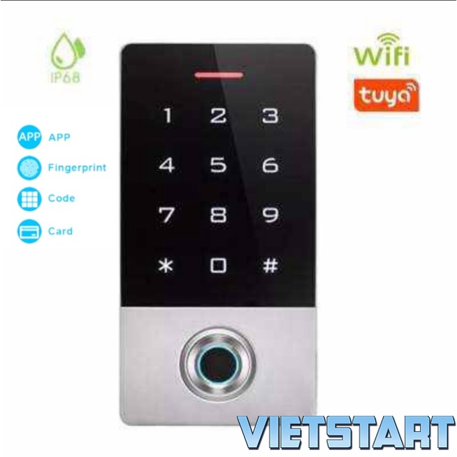 Đầu đọc vân tay ELI-WF2 Kiểm Soát Cửa Ra Vào - Dùng cho Cửa kính, Cửa ...
