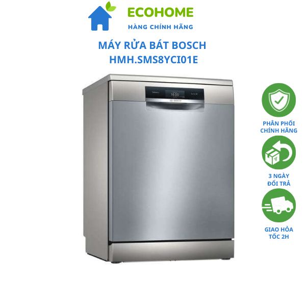 Máy rửa chén bát Bosch SMS8YCI01E serie 8 | Shopee Việt Nam