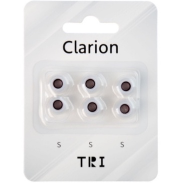 TRI Clarion Silicone Earphone Eartips 3 Pairs for S/M/L Size Headphone ...