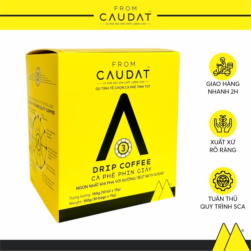 Cà Phê Phin Giấy Tiện Lợi - FROM CAU DAT COFFEE | Shopee Việt Nam