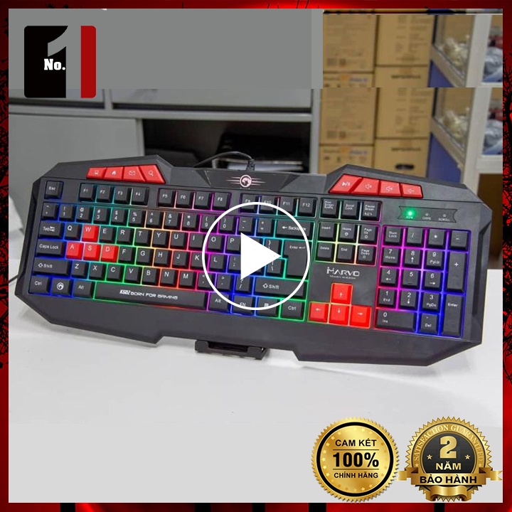 Bàn Phím Máy Tính Gaming Marvo K602 Led RGB Keyboard Bàn Phím Vi Tính Laptop Chơi Game Có Dây ...