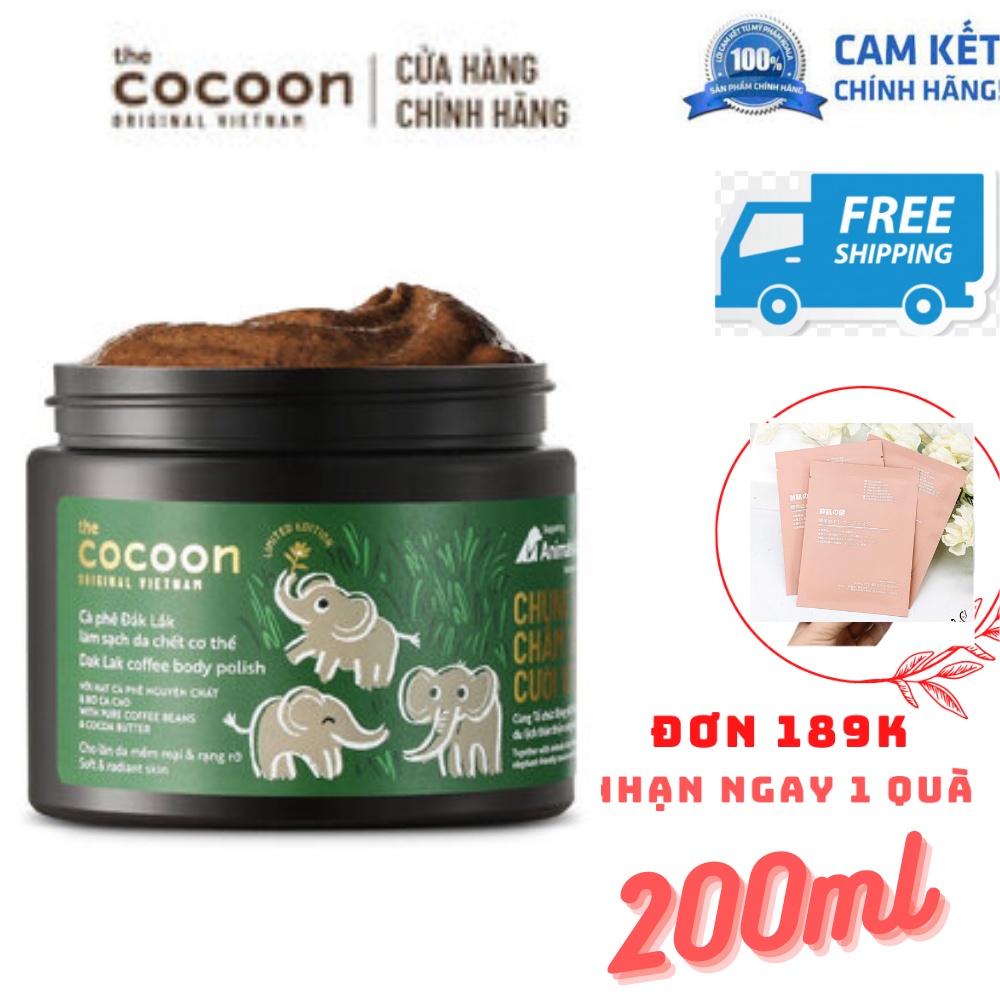 Tẩy Tế Bào Chết Toàn Thân Cocoon Bản Giới Hạn Con Voi 200ml Dak Lak ...