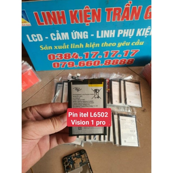 pin itel L6502/vision 1/BL39LI | Shopee Việt Nam