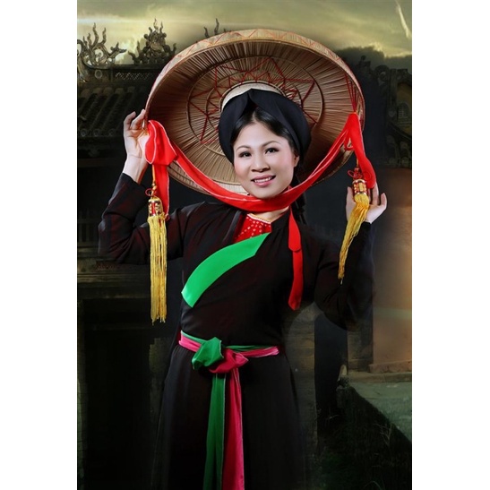 Áo the, áo quan họ nữ loại một(tặng 1 đai buộc khi mua combo) | Shopee ...