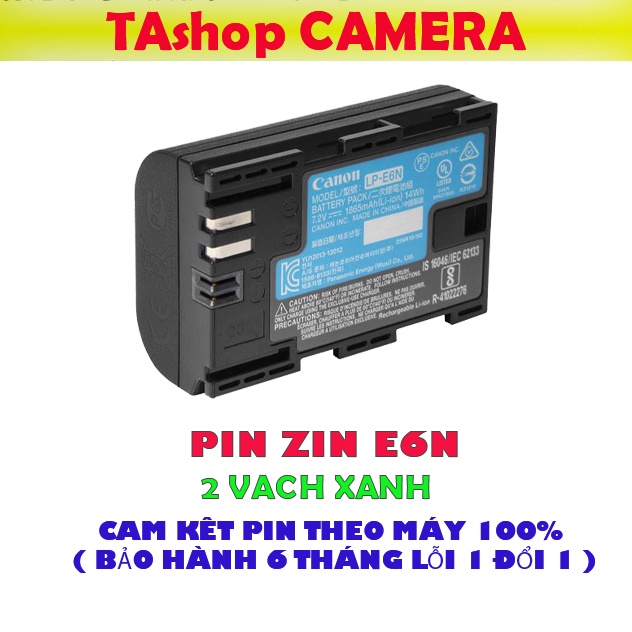 Pin Canon LP-E6N Lithium-Ion – Hàng Chính Hãng | Shopee Việt Nam