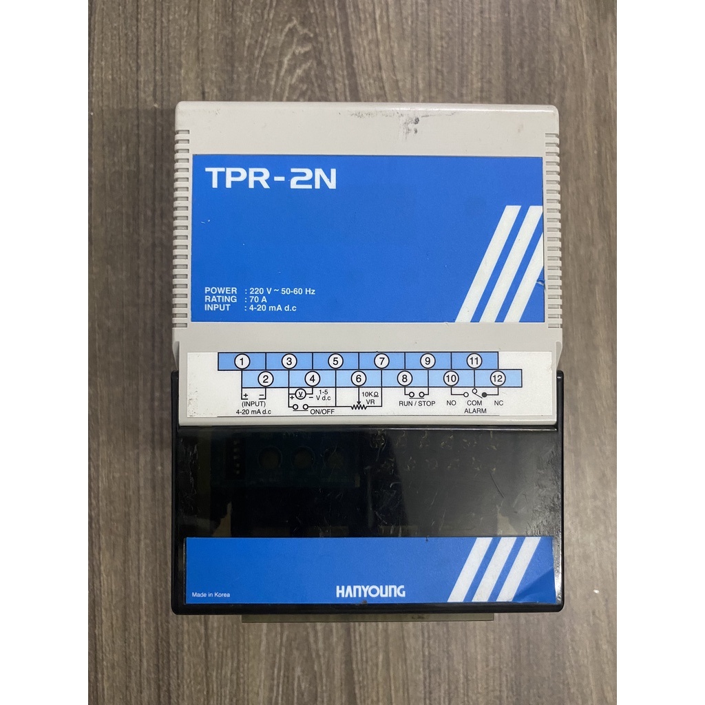 Bộ điều khiển nguồn SCR HANYOUNG TPR-2N nguồn 1 pha 220VAC 70A tháo máy ...