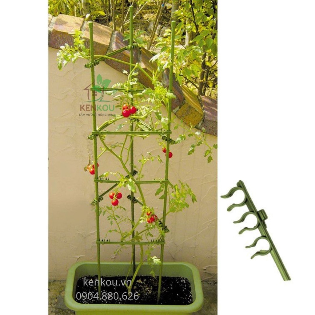 Khung hoa tam giác cạnh 28cm DAIM Nhật Bản khung đỡ các loại hoa, cây cảnh | Shopee Việt Nam