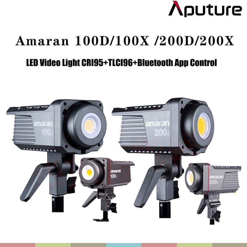 Aputure Amaran 100D 200D 100X 200X - Đèn LED Studio Nhiệt Độ Màu 2700 ...