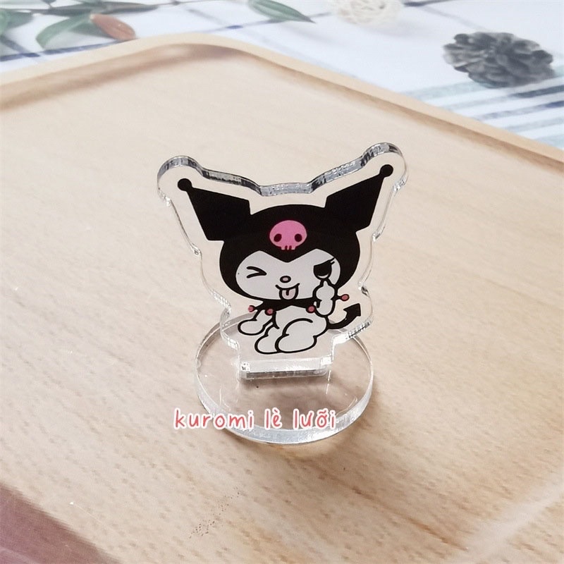 Standee Nhựa Mô Hình Mini Nhân Vật Cinnamoroll Kuromi Melody | Shopee ...