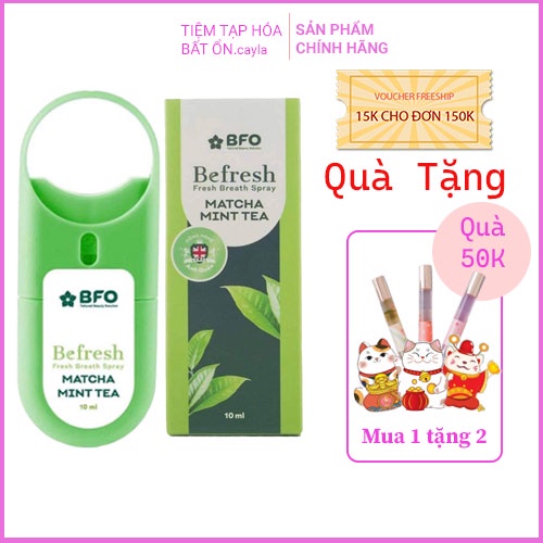 Xịt Thơm Miệng Befresh Cho Hơi Thở Thơm Mát Tức Thì Dung Tích 10ml ...