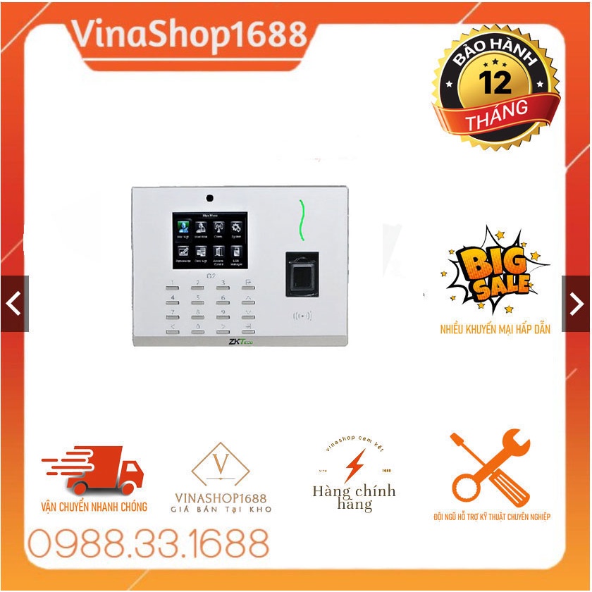Máy chấm công vân tay ZKTeco G2 | Shopee Việt Nam