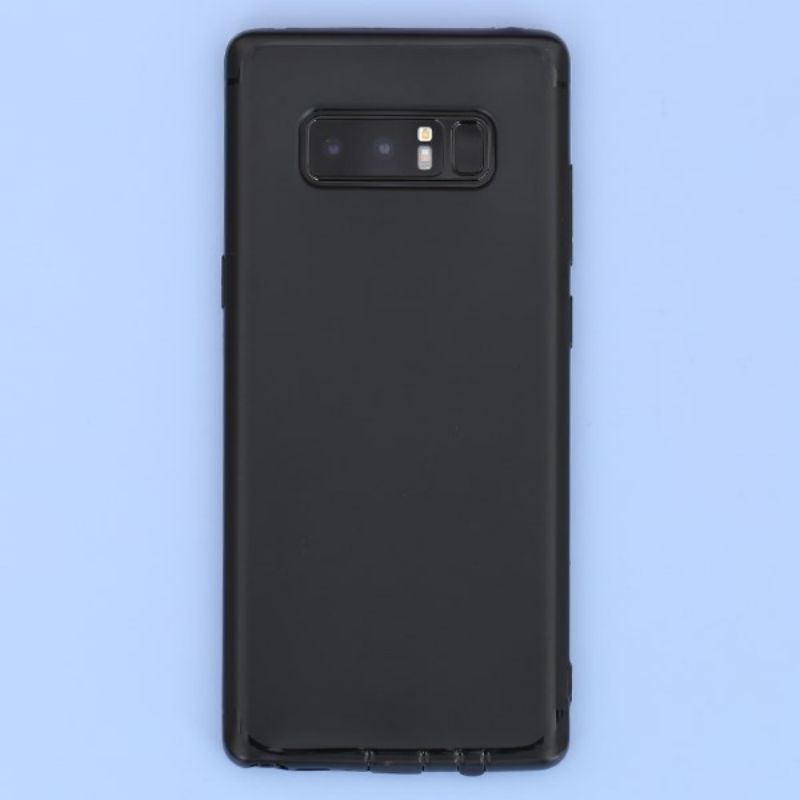 Ốp lưng silicon đen samsung note 8/Note 9 dẻo đen nhám chống bám vân ...