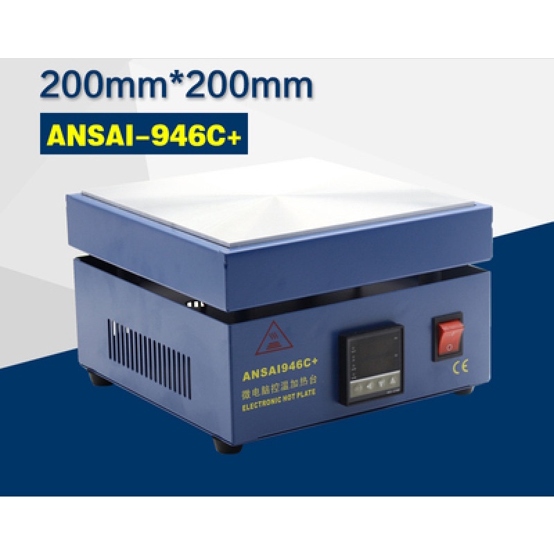 Mâm nhiệt hàn led LCD ANSAI-946C+ 20cm x 20cm 800W PVN20384 | Shopee ...