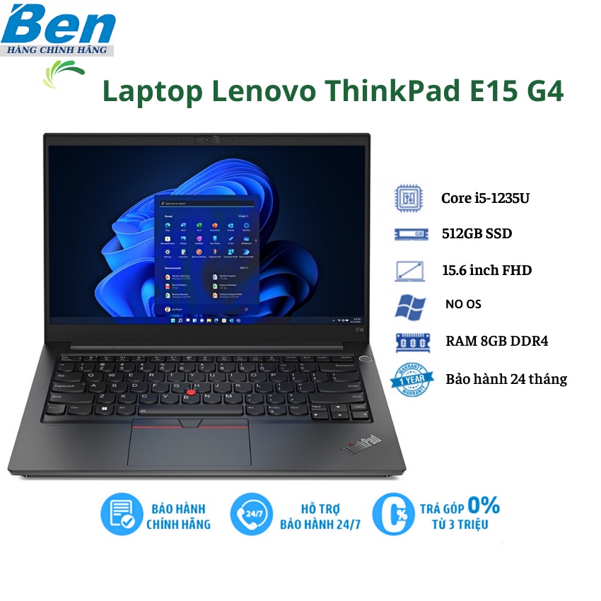 Lenovo ThinkPad E15 G4 21E600CFVA (Core i5-1235U | 8GB | 512GB | 15.6 ...