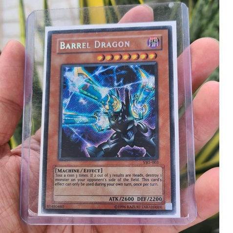 [ Đỗ Lạc Shop ] Thẻ Bài Yugioh Mint90 Monster Barrel Dragon - VB5-003 - Secret | Shopee Việt Nam