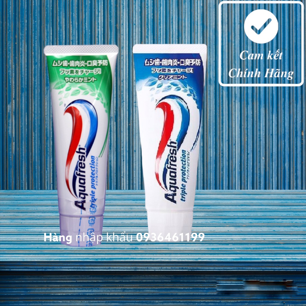 Kem đánh răng Aquafresh Nhật Bản 140g | Shopee Việt Nam