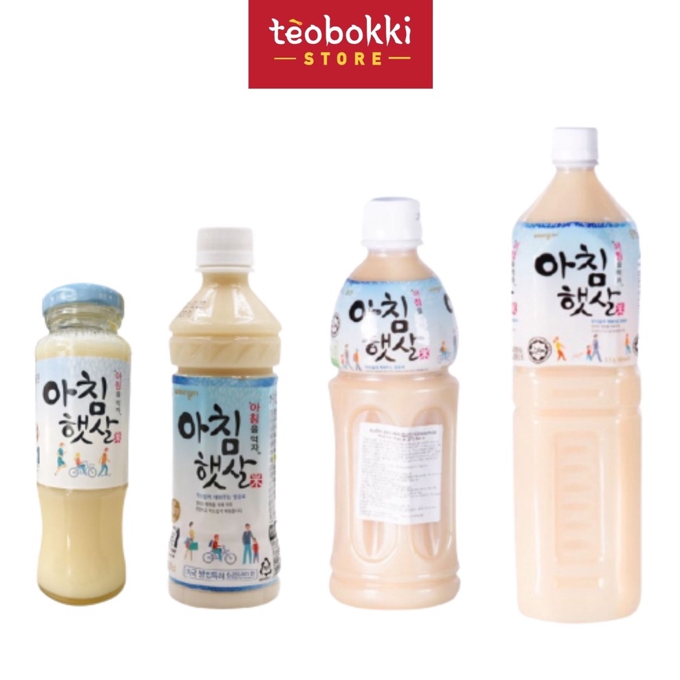 Nước gạo Hàn Quốc Woongjin 180ml, 500ml | Shopee Việt Nam