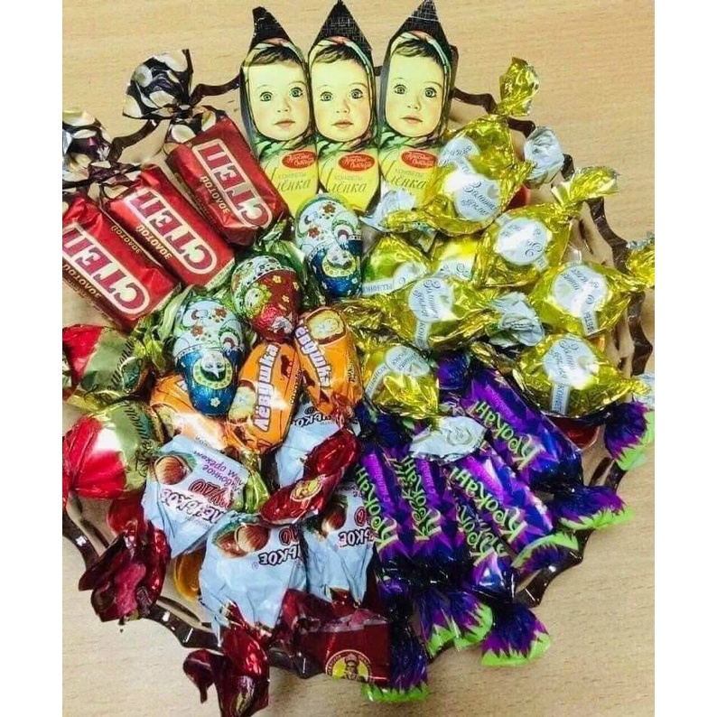 Kẹo socola mix tổng hợp 8 vị nhập khẩu Nga dành cho người yêu thương ...