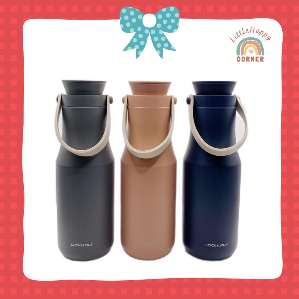 Bình Giữ Nhiệt Lock&Lock Metro Double Tumbler LHC4202 460ml - Hồng/Xám ...