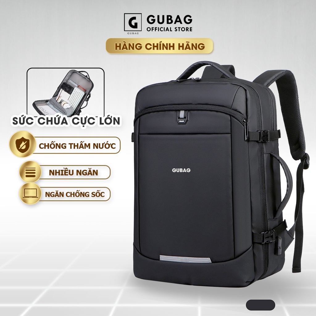 Balo laptop 17 inch size lớn, đựng nhiều đồ, tiện lợi đi công tác, du ...