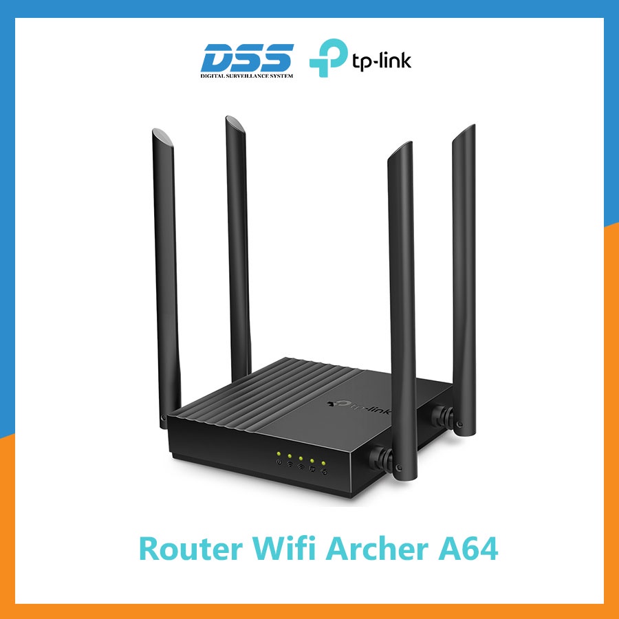 Bộ Phát Wifi Router Wifi TP-Link Archer A64 MU-MIMO AC1200 Wireless ...