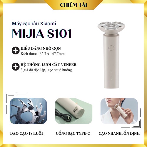 Máy cạo râu Xiaomi Mijia S101 | Shopee Việt Nam