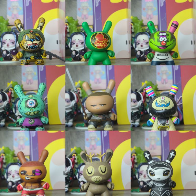 [Hàng cổ 2nd] Mô hình Dunny tổng hợp các series chính hãng Kid Robot ...