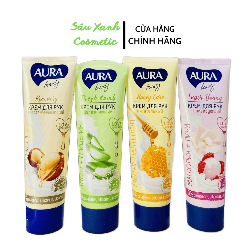 KEM DƯỠNG DA TAY NGA KPEM LURE AURA TINH CHẤT HOA QUẢ DƯỠNG TAY MỊN ...