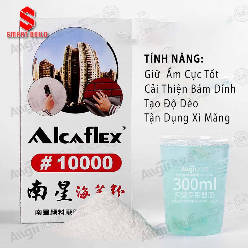 Phụ gia keo ốp lát gạch / Tinh Bột Hải Chai Aka Flex 10000 / Phụ gia xi ...