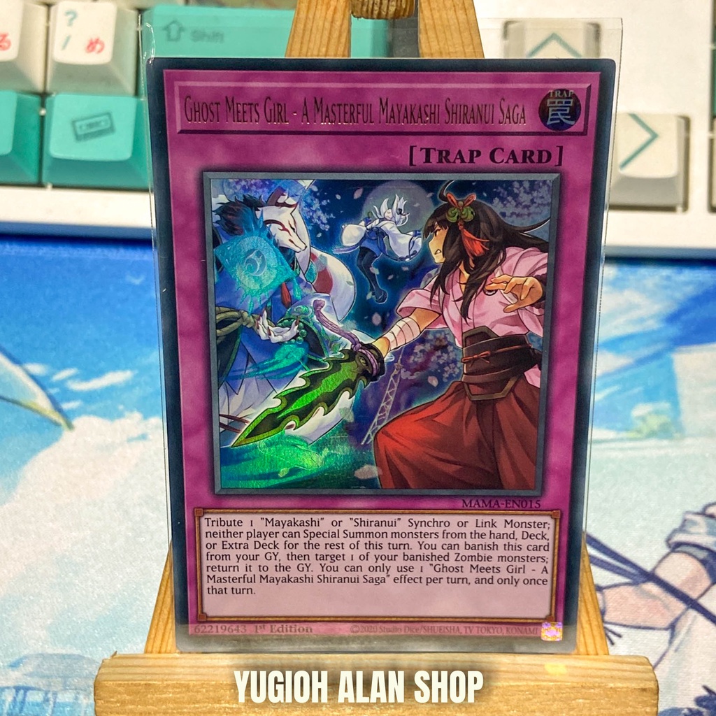 [ Bài Yugioh UK Chính Hãng ] Ghost Meets Girl - A Masterful Mayakashi ...