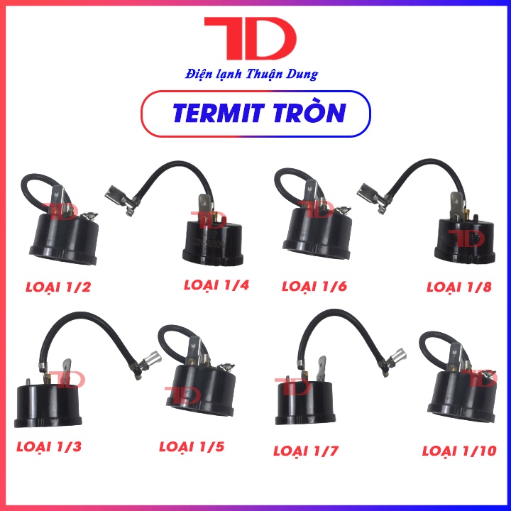 Termit tròn Block Tủ Lạnh 1 phần 3,1 phần 2, 1 phần 5, 1 phần 6, 1 phần 7, 1 phần 8, 1 phần 10 ...