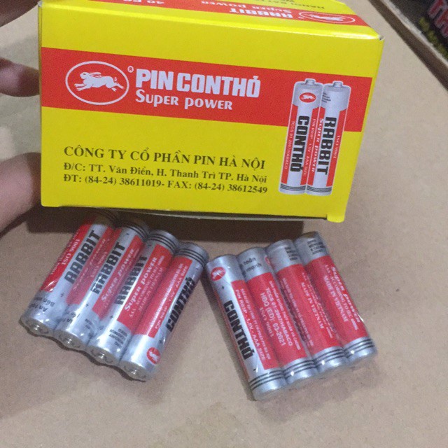 Pin con thỏ, pin rabbit | Shopee Việt Nam