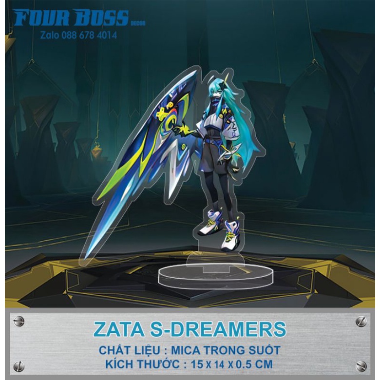 Mô Hình Tướng Zata S-Dreamers Trong Game Liên Quân Mobile - Arena of ...