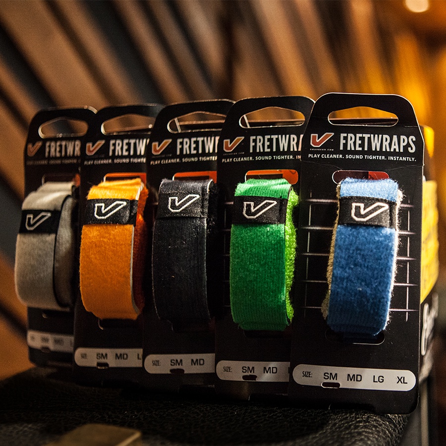 [Tone Lab] [HCM] FretWrap Size S, M GruvGear nhiều màu, Stealth, Ebony ...