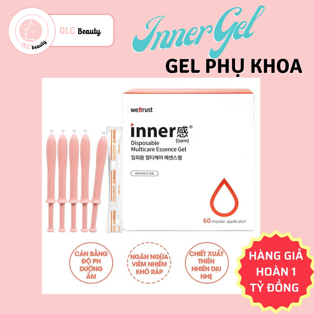 Đũa Thần Inner - Gel Phụ Khoa - Dưỡng Ẫm Và Làm Sạch, Dung dịch vệ sinh ...