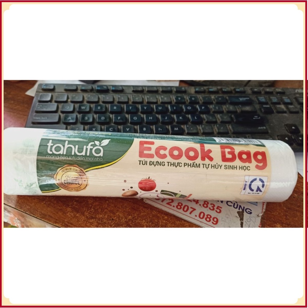 [Sale thả ga] TÚI ĐỰNG THỰC PHẨM TỰ HỦY SINH HỌC ECOOK BAG(HÀNG CTY) | Shopee Việt Nam