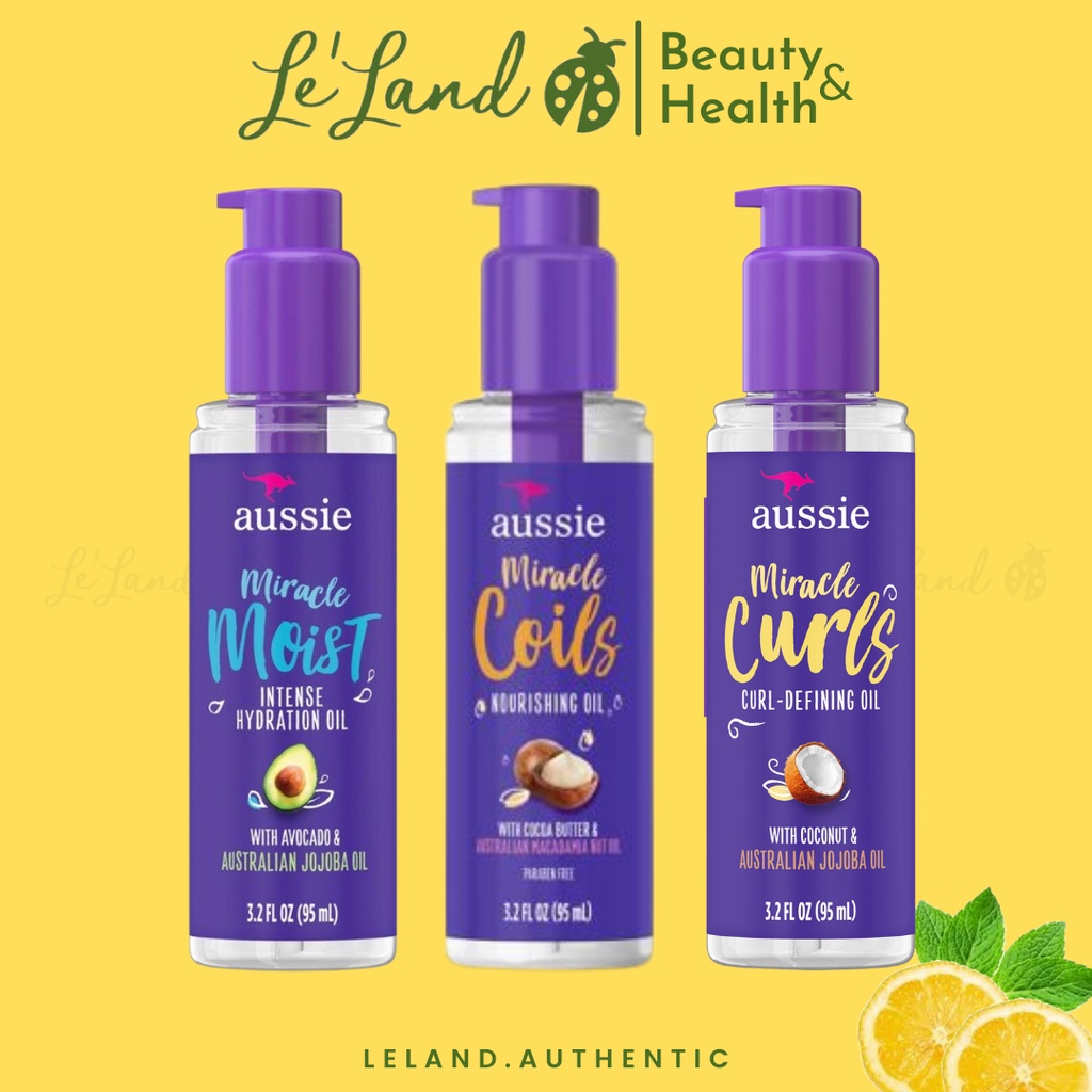 Bill US - Dầu tạo nếp tóc Aussie Miracle Curls Curl-Defining Oil 90ml ...