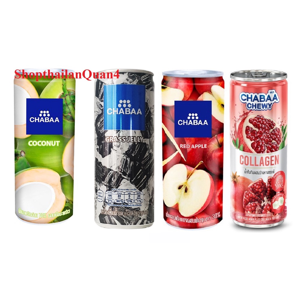 (HCM) Nước sương sáo/dừa Chabaa Thái Lan | Shopee Việt Nam