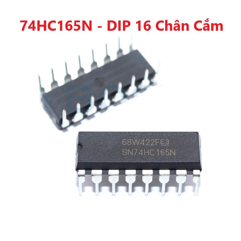74HC165 Dip 16 Chân Cắm HC165 74165 | Shopee Việt Nam