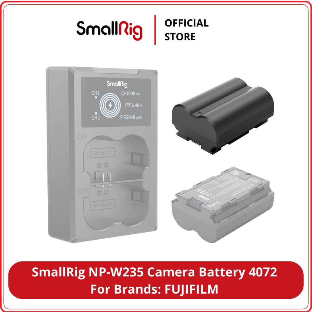 SmallRig NP-W235 Camera Battery 4072 - Pin 2040mAh Dành Cho Máy Ảnh ...