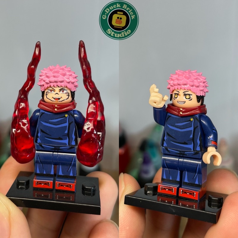Custom minifigures: phụ kiện nhân vật Itadori Yuji ( không kèm ...